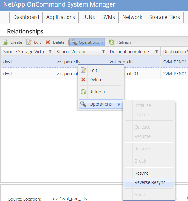 鳥類的打工日誌: NetApp | SVM災難還原（三）DR寫回到本地
