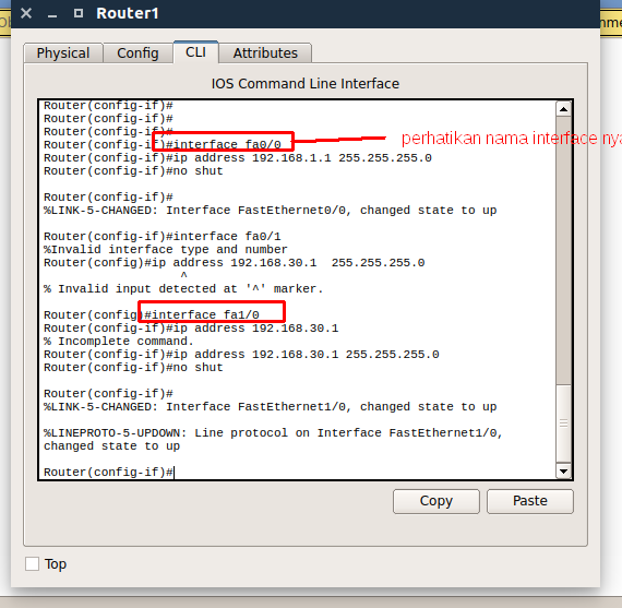Routing Static dan Routing Dinamis On cisco packet tracher