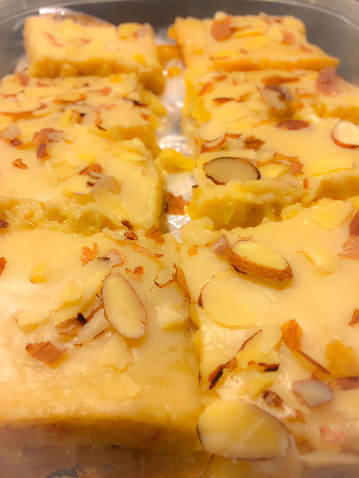 Ain't no cooking like Momma's: White Texas Almond Sheet Cake