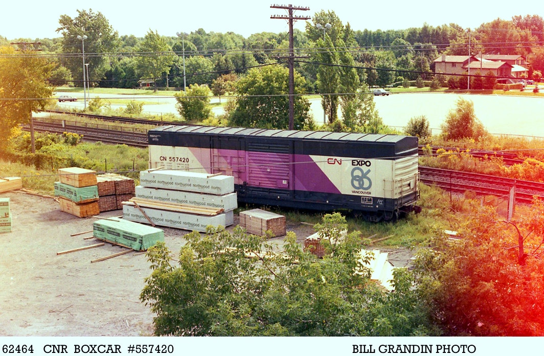 Trackside Treasure: CN Expo 86 Boxcars
