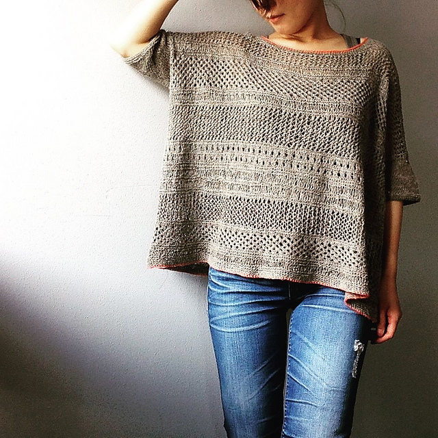 KNITTED LACE TOP - iKNITS