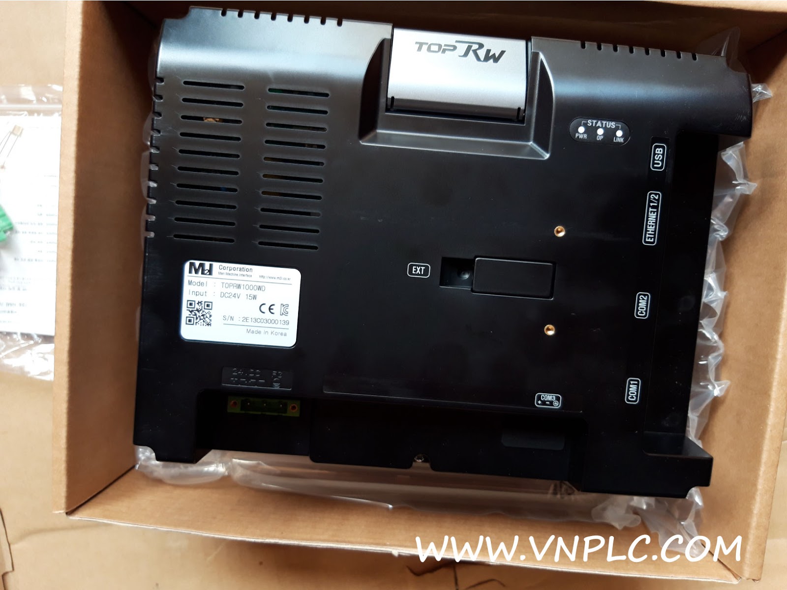 Màn hình điều khiển TOPRW1000WD - VNPLC.COM - Mua bán PLC, HMI, Biến ...