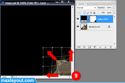 Tip.maxlayout.com: Photoshop: ภาพขอบม้วนงอ (Page Curl)
