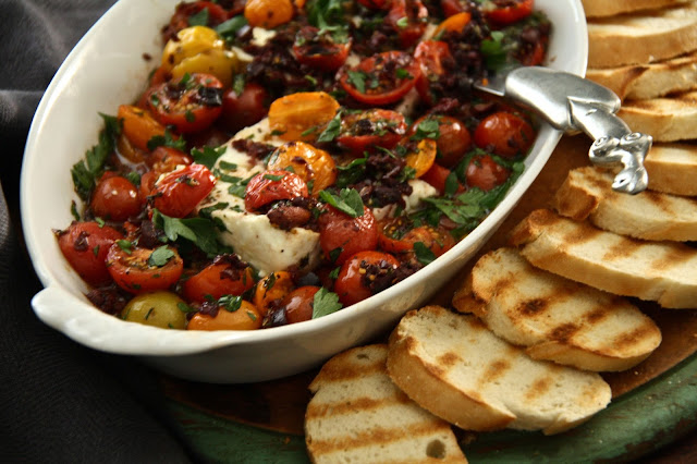 salted sugared spiced™: Baked Feta - Mediterranean Style