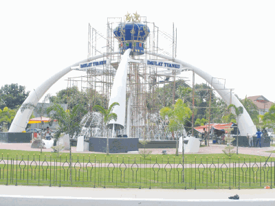 Muzium Muar (Muar Museum): Mercu Tanda Muar Bandar Diraja