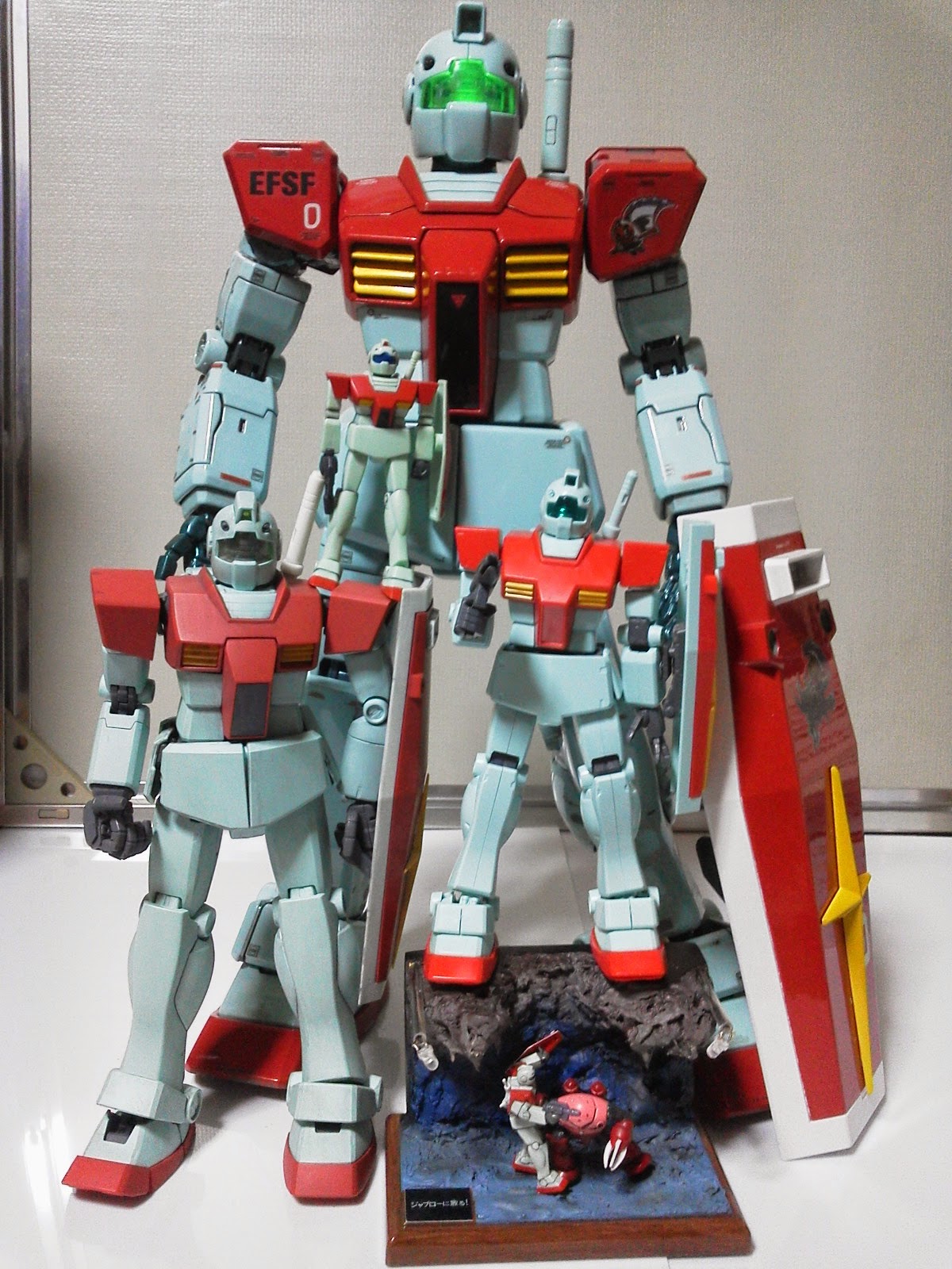 PG 1/60 RGM-79 GM Custom Build with LED