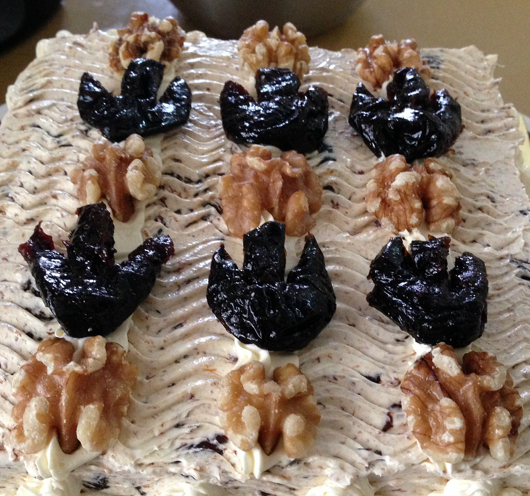 Heart of Mary: Prune Walnut Cake