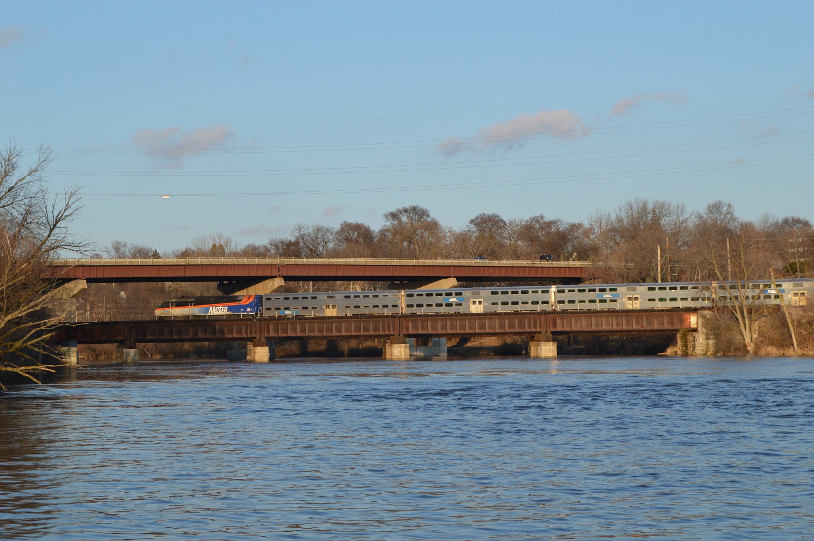 Industrial History: Metra+CP/Milwaukee 1881 Bridge over Fox River in ...