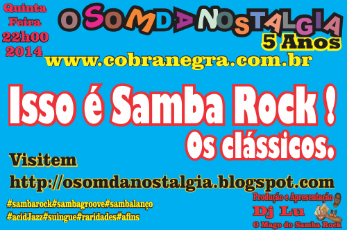 O Som da Nostalgia(Brazilian Samba Rock): O Som da Nostalgia #291 ...