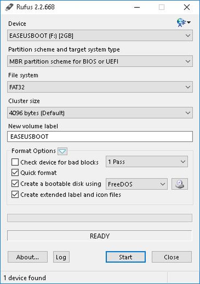 Rufus - Create bootable USB drives the easy way