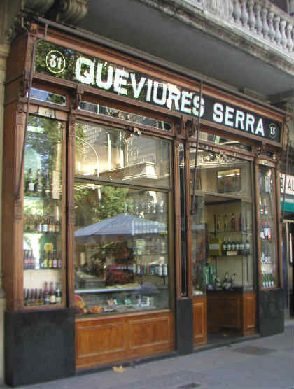 Establiments Emblemàtics: 1890 QUEVIURES SERRA