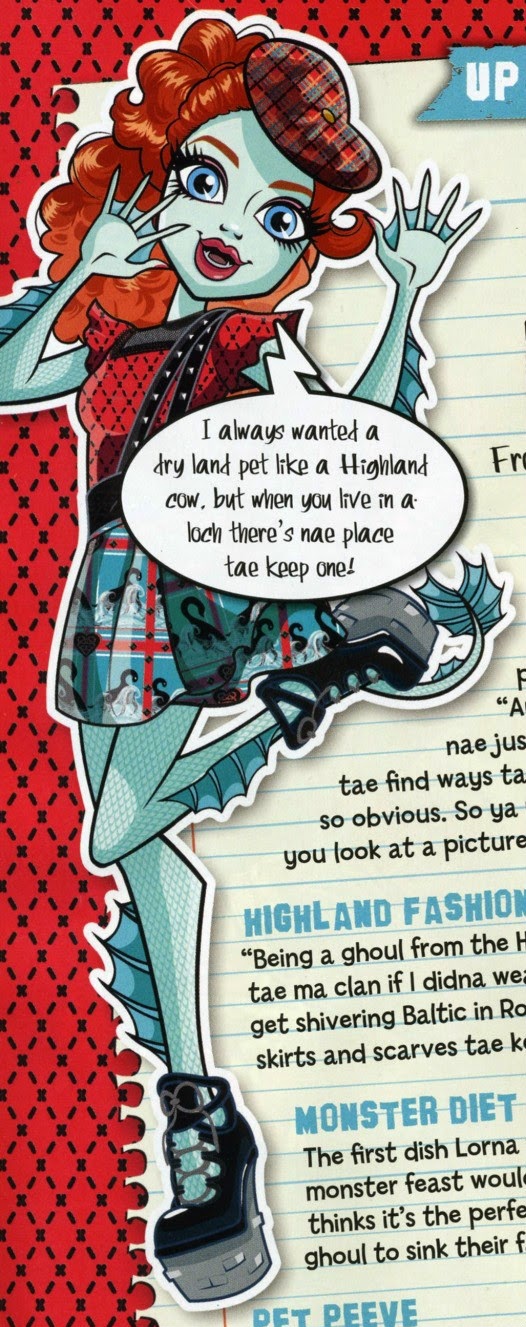 Monster High-Pretty : Artwork completo de Lorna McNessie