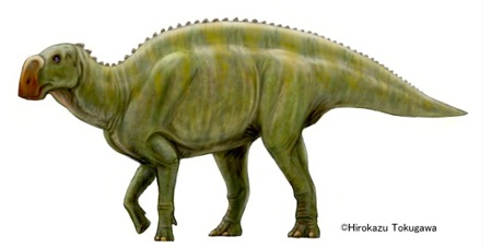 Hirokazu Tokugawa's Paleo Sculpture: Gryposaurus