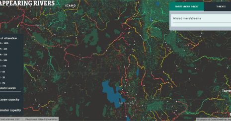 Maps Mania: The Disappearing Rivers of the American West