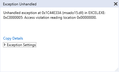 The Excel Development Platform: OLEDB - C++ - Solved: ATL's OLEDB ...