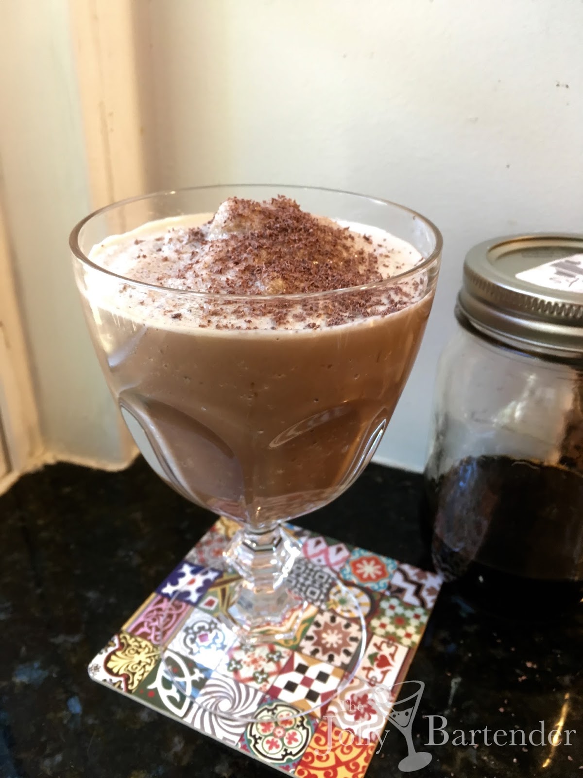 The Jolly Bartender: Mocha Slush (Non-Alcoholic)