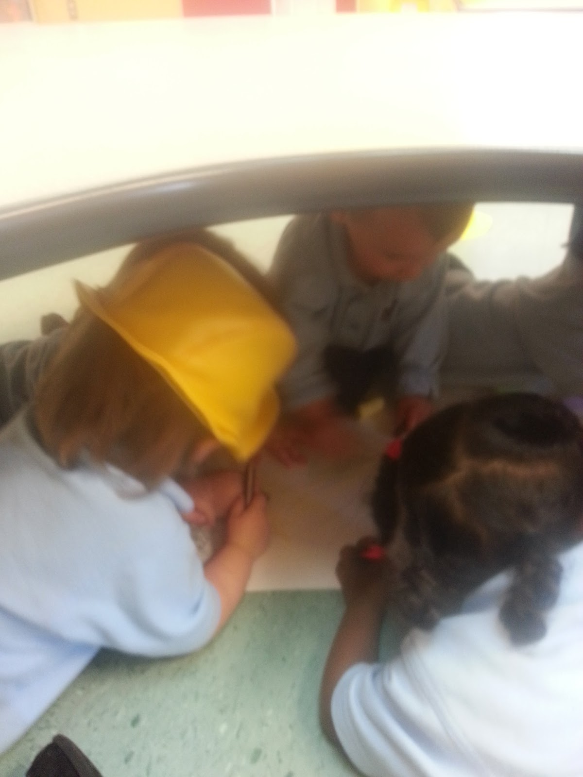 Welcome to the HH Toddler Classroom!: Drawing Under the Table