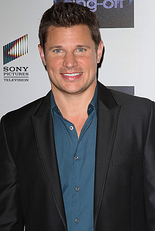 NICK LACHEY ON THE SING OFF RED CARPET
