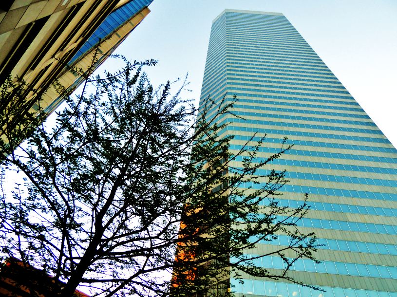 Houston in Pics: Fulbright Tower - Skyscraper on McKinney Ave. in Downt