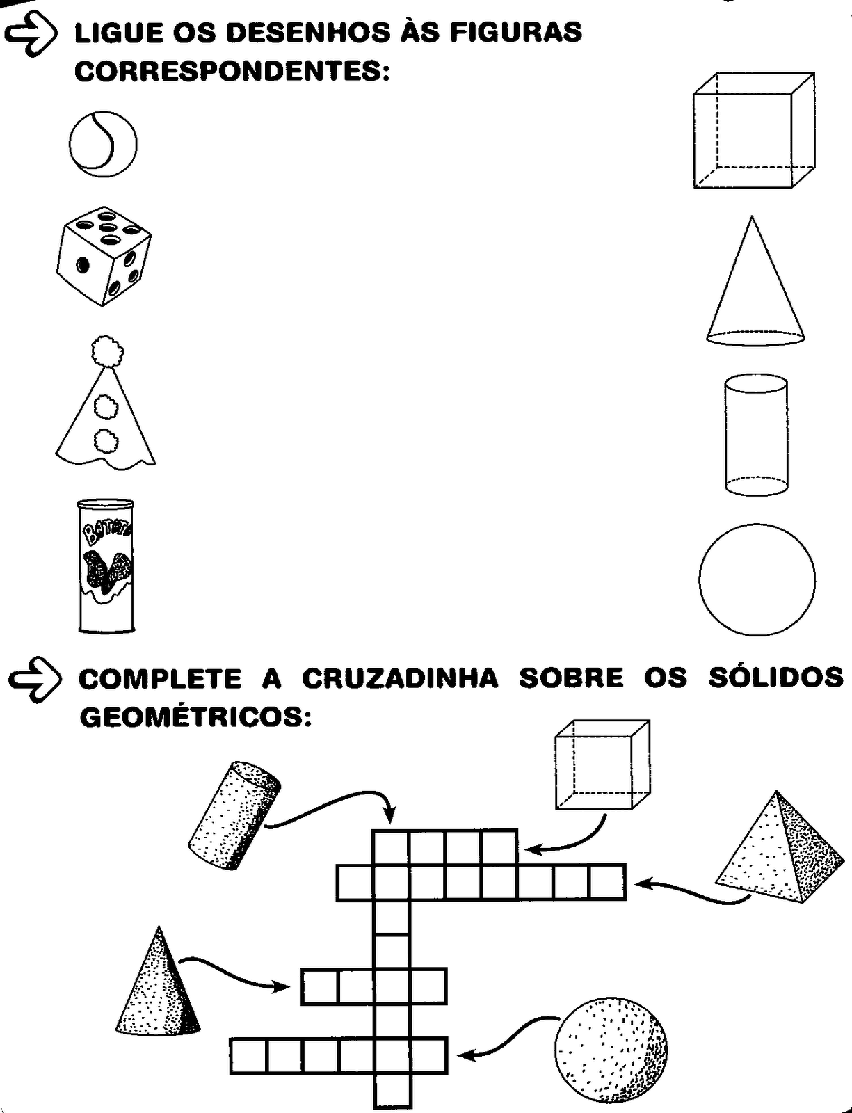 Matemática - Formas Geométricas-Atividades