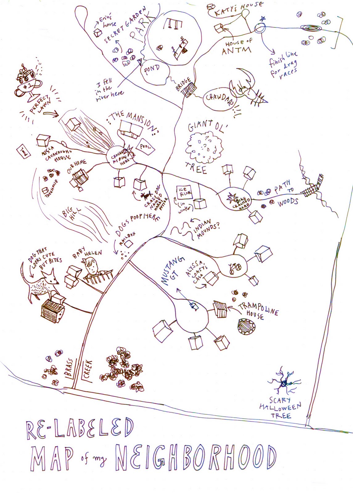 Illustrated Maps: Relabeled Map