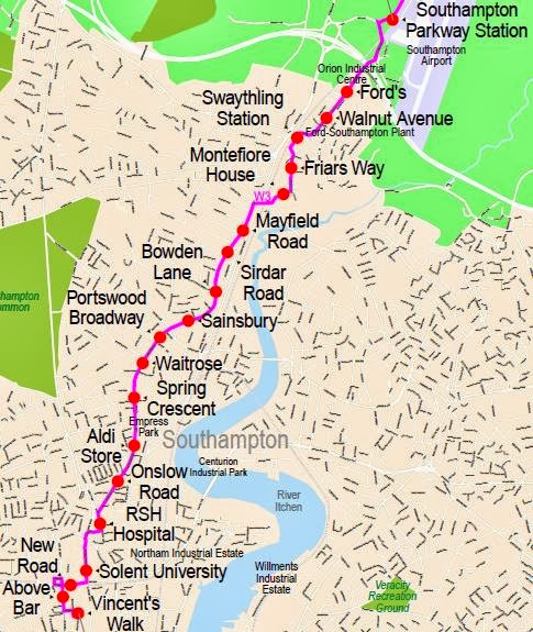 Southampton Bus Update: Boyatt Wood & Hiltingbury get direct links to ...