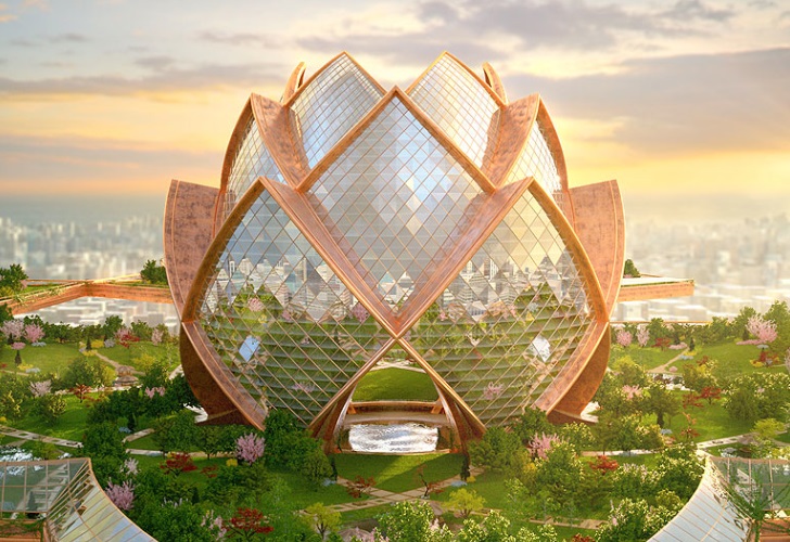 City in the Sky - Future City Concept: Most Beautiful Houses in the World