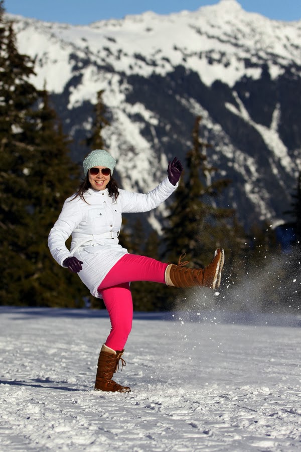 Look: neve no Mount Baker