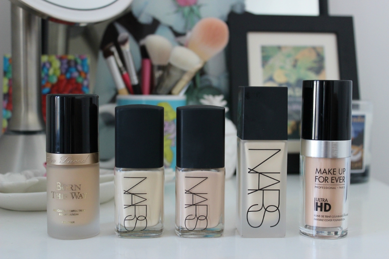 The pale skin foundation library | Tales of a Pale Face | UK beauty blog