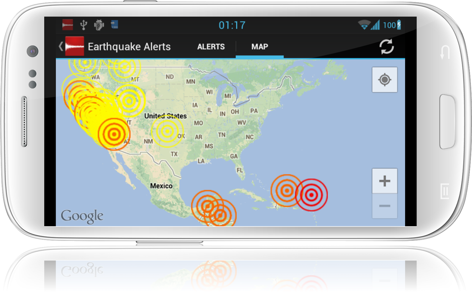 Android apps free: Alerte Cutremure (Earthquake Alerts Tracker)