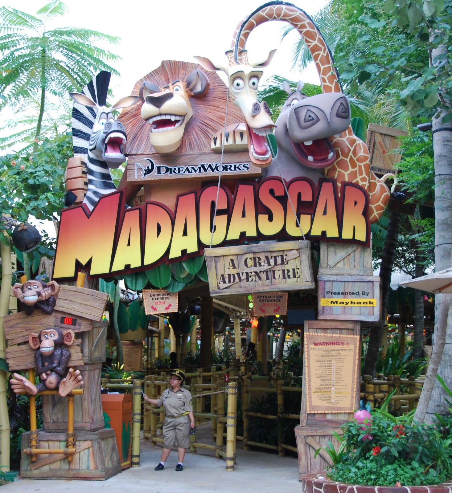 Singapore Weekends: Universal Studios - Madagascar