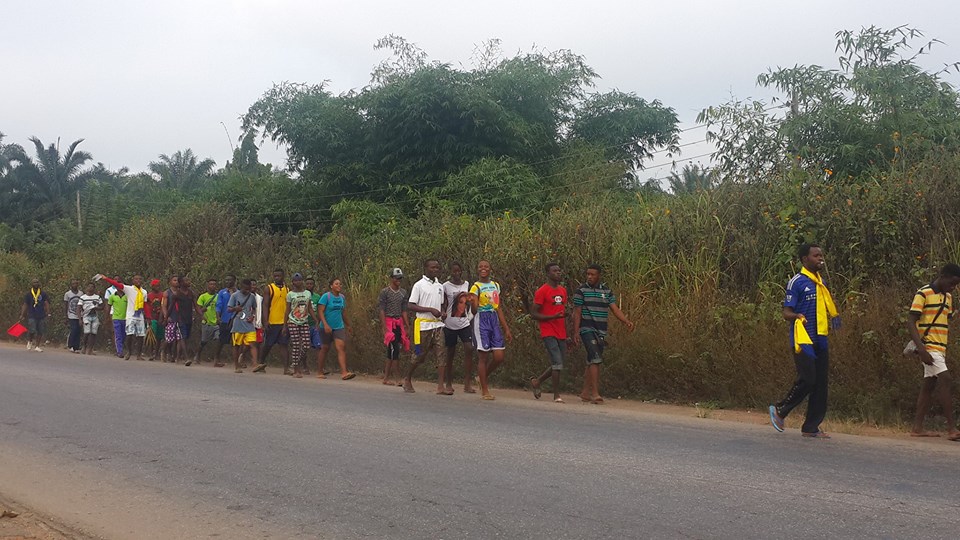 SALESIANS OF DON BOSCO NIGERIA: 2017 Walking pilgrimage to Oke Maria ...