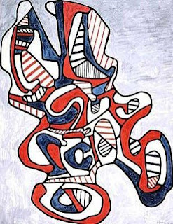 Le blog des CE1 de Tailhan: Des cartes à la manière de Jean Dubuffet