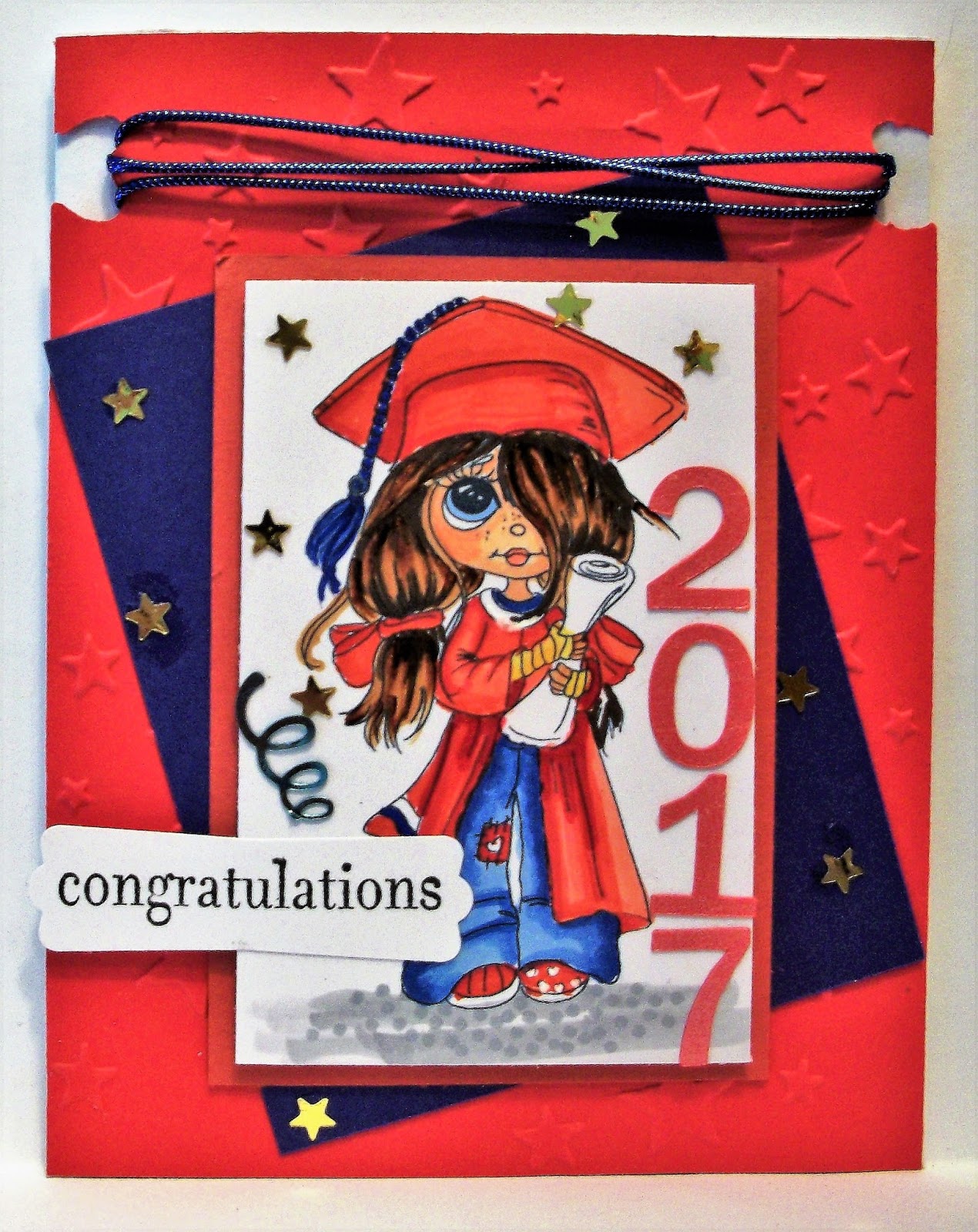 For the Love of Cardmaking: Female Graduation cards