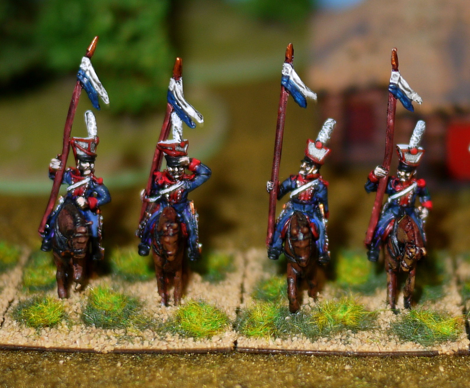 Porterberg's Fox and Hound : Russian Uhlans