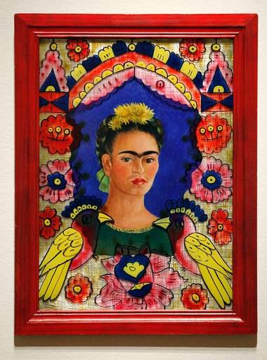 Marcapáginas de mi colección: FRIDA KAHLO EN EL CENTRE POMPIDOU