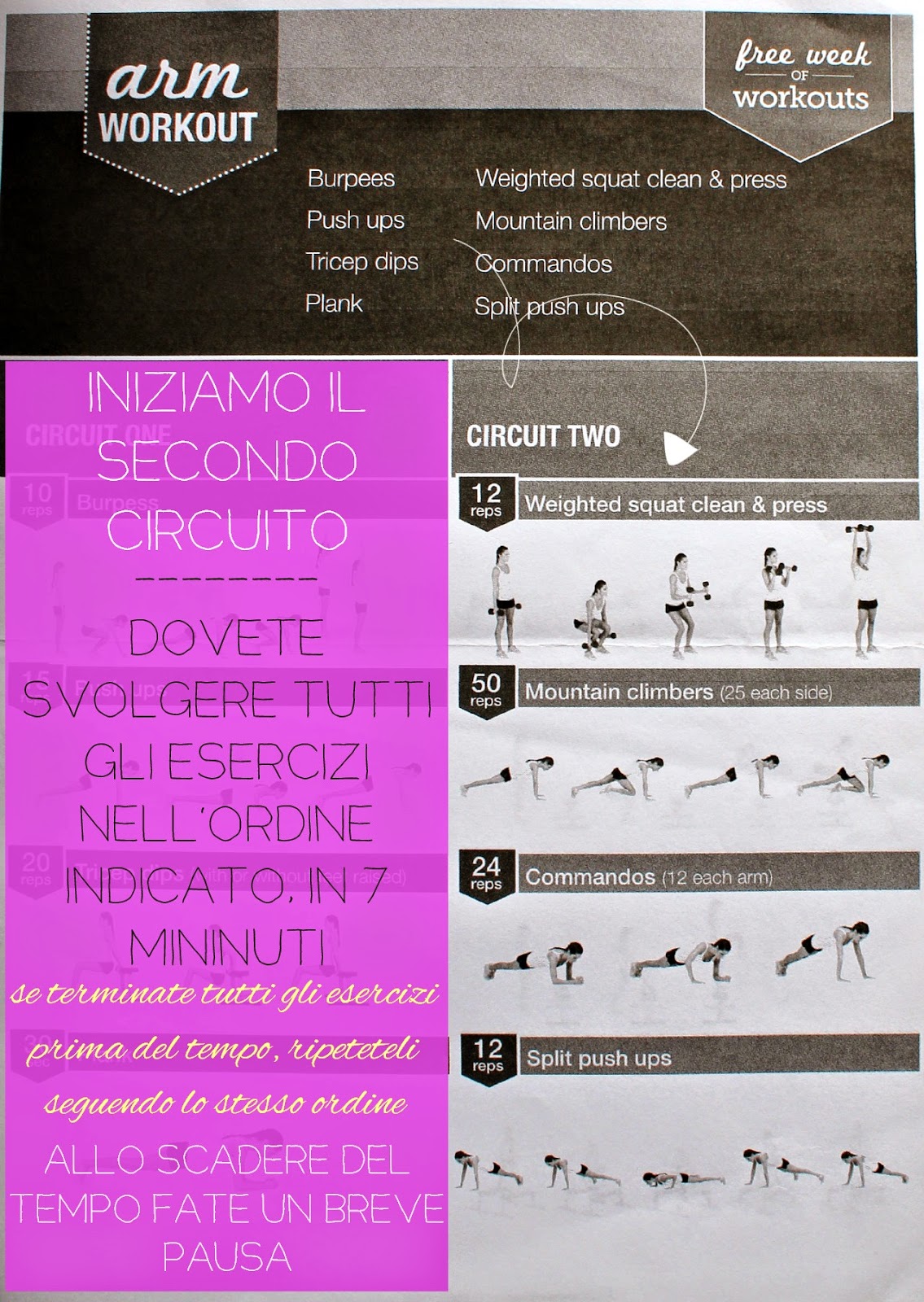 Calendula e Camomilla: KAYLA ITSINES - BIKINI BODY WORKOUT | ITALIAN ...