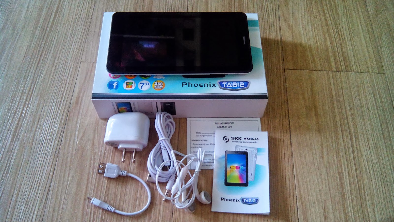 SKK Mobile Phoenix Tab 2 Unboxed - TeknoGadyet