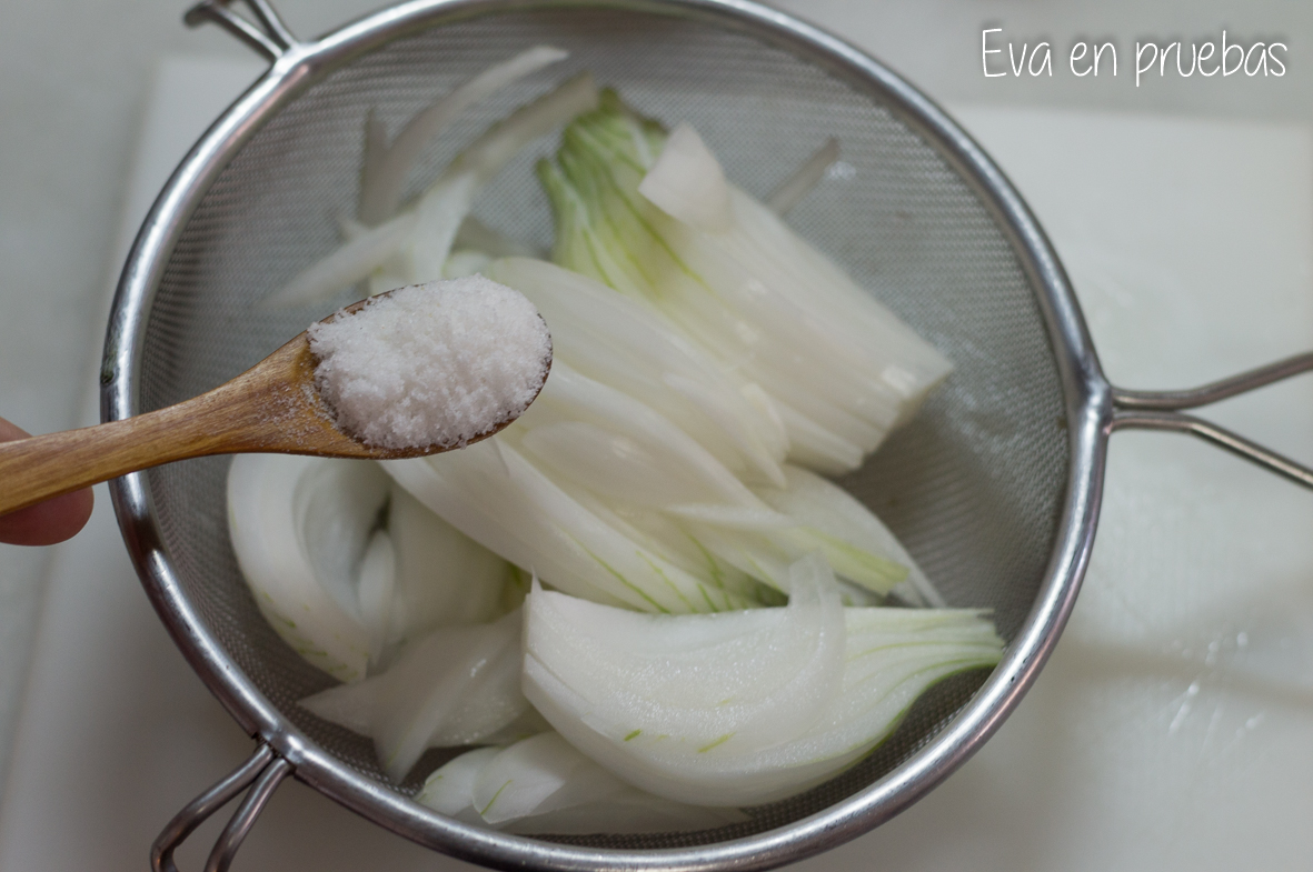 Ensalada de Tomates, Cebolla y Mostaza | Eva en pruebas