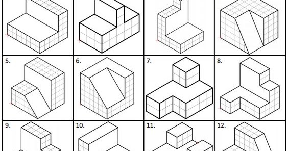 Proyecciones Isométricas fáciles ~ InFoCiEnCiA3D