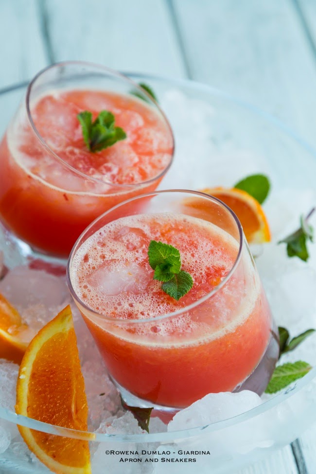 Natural Blood Orange Soda