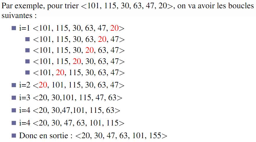 Tutoriels et Astuces Développement : Exercice Algorithme : Le Tri à Bulles