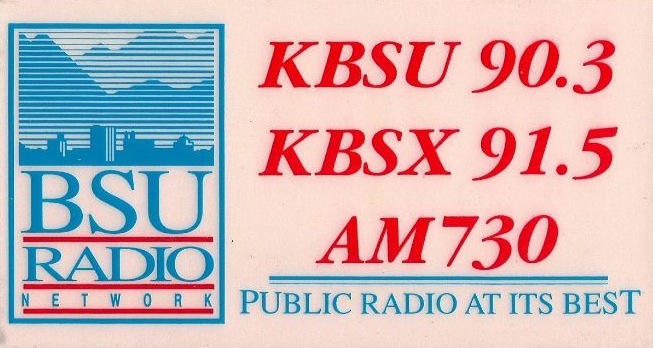 Radio Sticker of the Day: KBSU