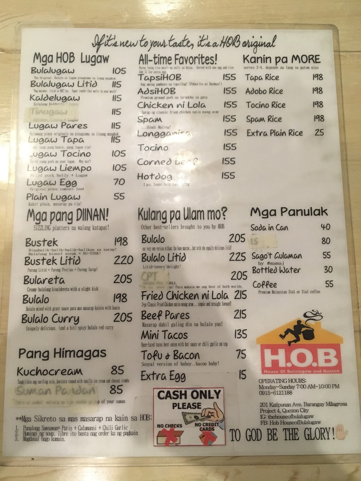 HOB:The House of Bulalugaw and Bustek