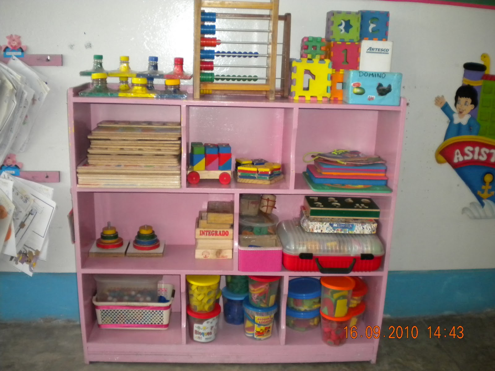 CUNA JARDIN Nº 630 "JUAN PABLO II": Ambientación del aula