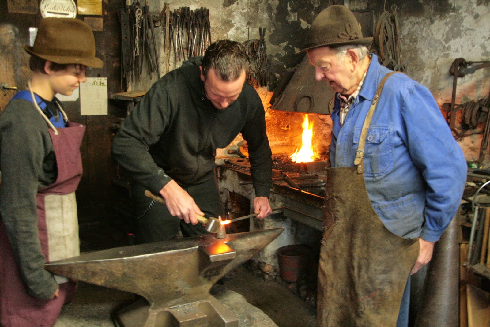 Altes Handwerk ...neu erlebt!: Der kleine Schmied!