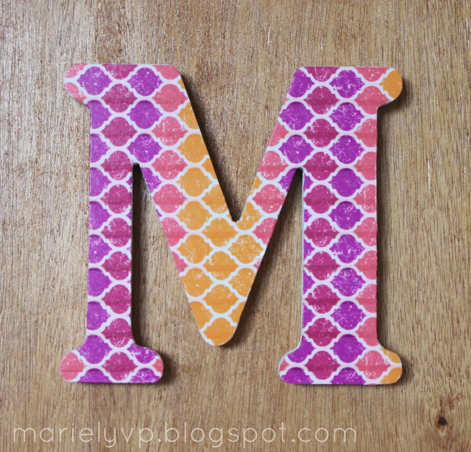 We Read!: DIY: Washi Tape Letter {and key covers}