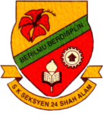 Lakaran Sejarah SK Seksyen 24. ~ Portal Informasi SK Seksyen 24, Shah Alam