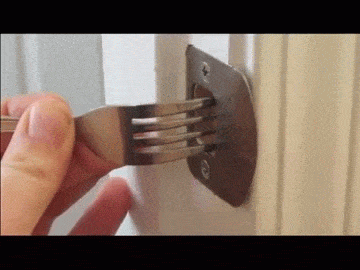 How to Make a Simple Fork Lock