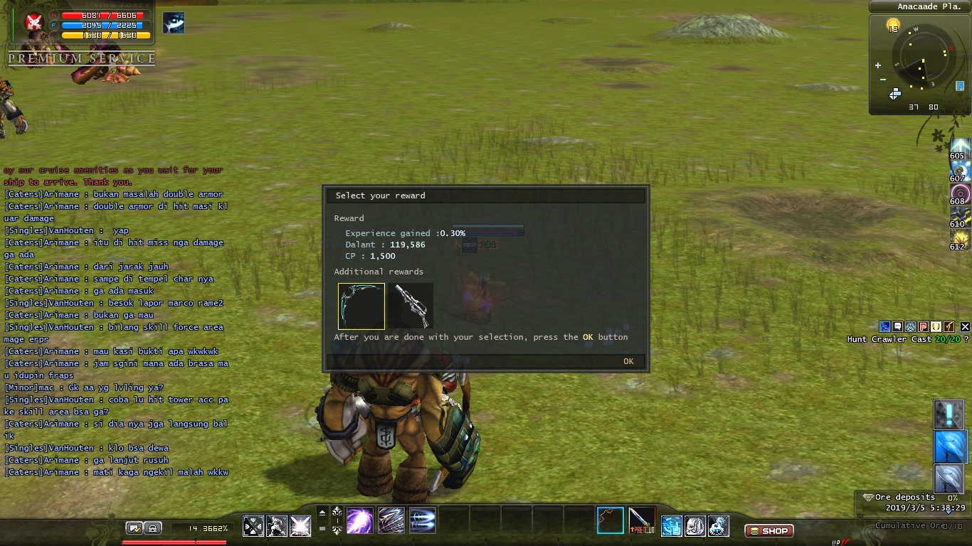 Panduan Leveling 1 - 35 Bellato Tercepat RF Online